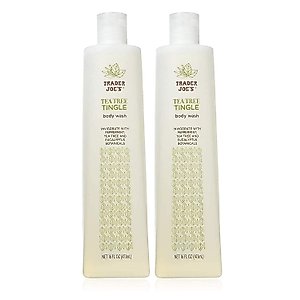 Trader Joe's 2 Packs Tea Tree Tingle Body Wash with Peppermint and Eucalyptus - Cruelty-free