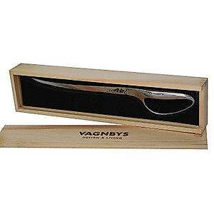 VAGNBYS - Champagne Saber - Sabrage Safety Sword - Steel Sommelier Sabre Bottle Opener - Includes Case Perfect for Gifts