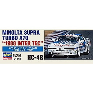 Hasegawa 1/24 Minolta Supra Turbo A70 1988 InterTEC
