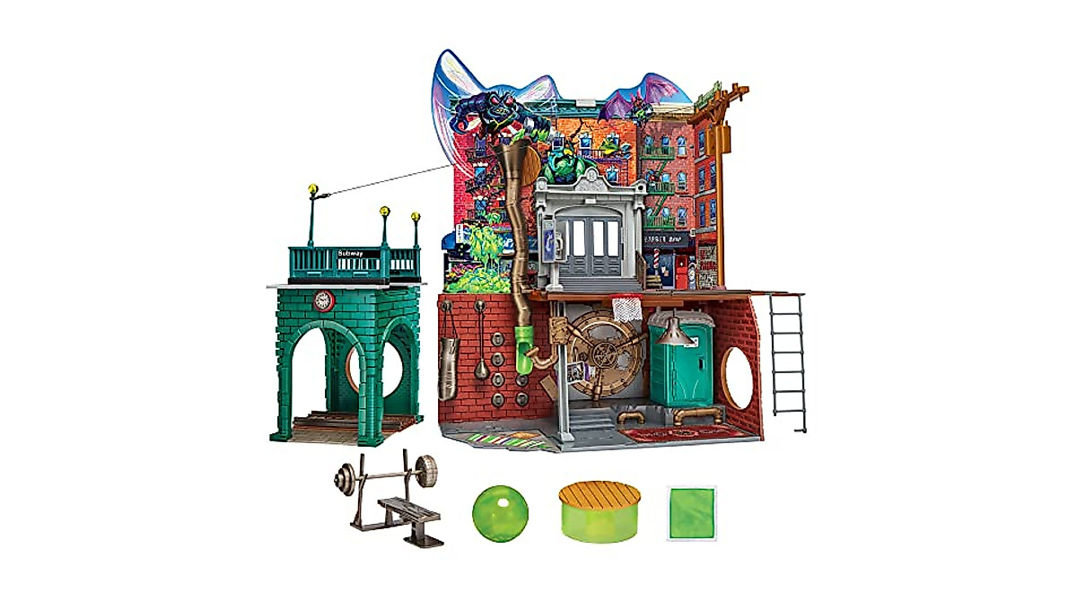 Teenage Mutant Ninja Turtles: Mutant Mayhem Sewer Lair Playset by ...