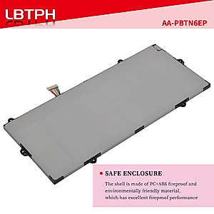 LBTECH AA-PBTN6EP 3ICP6/40/91-2 11.5V 75Wh Battery for Samsung 900X5T 900X5T-X01 900X5T-X02 900X5T-X05 900X5T-X78L Notebook 9 2018 NP900X5T NP900X5T-X01US NP900X5T NP900X5T-X05CN Series