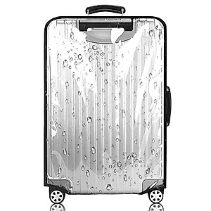 Feybaul 30 Inch PVC Luggage Protector Cover for TSA Approved Clear Suitcase Cover Protector 30-31 Inch Transparent Luggage Protective Cover Case for Wheeled Suitcase Suitable for 30"-31"