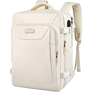 JCDOBEST Large Travel Backpack, Flight Approved Carry On Backpack for Men & Women, Large Daypack Hiking Backpack Water Resistant Lightweight Weekender Bag Outdoor Sports Rucksack Casual Pack