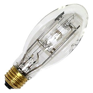 SYLVANIA 64587 - 50 Watt - E17 - METALARC PRO-TECH - Pulse Start - Metal Halide - Protected Arc Tube - 3000K - Medium Base - ANSI M110/O - Universal Burn - MP50/U/MED