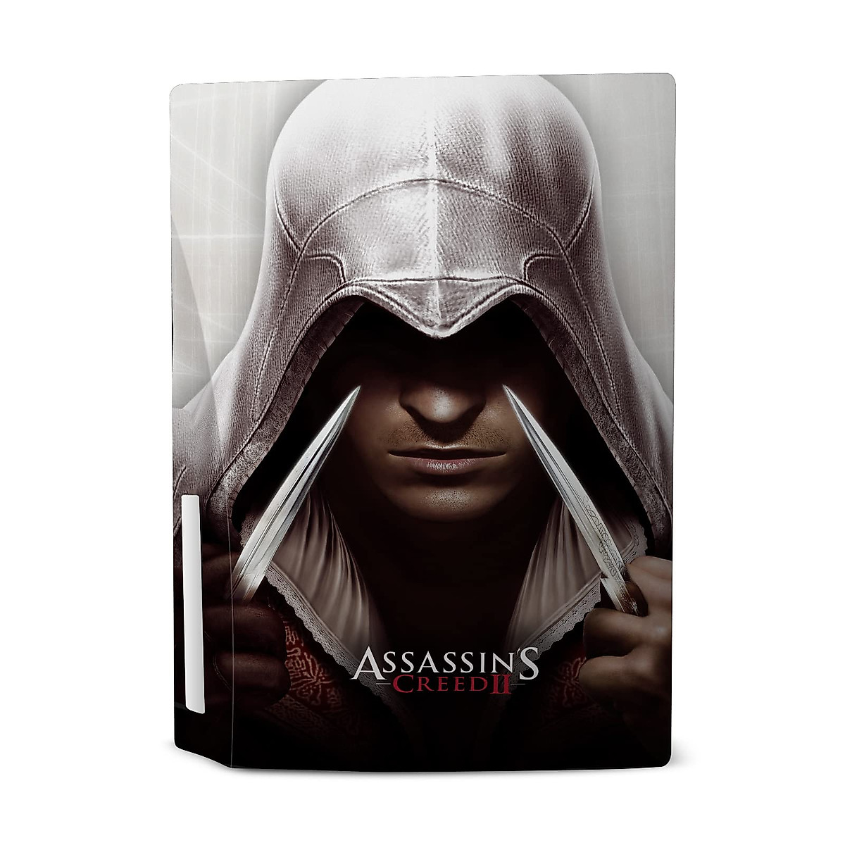 Head Case Designs Officially Licensed Assassin's Creed Ezio II Graphics Matte Vinyl Faceplate Sticker Gaming Skin Decal Cover Compatible With Sony PlayStation 5 PS5 Disc Edition Console