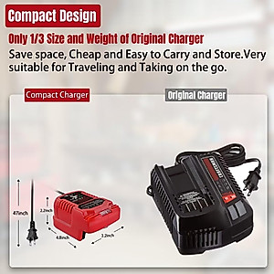 for Craftsman 20V Battery Charger, Compact Charger Replacement for Craftsman Charger 20V (Only Charge for 20V)