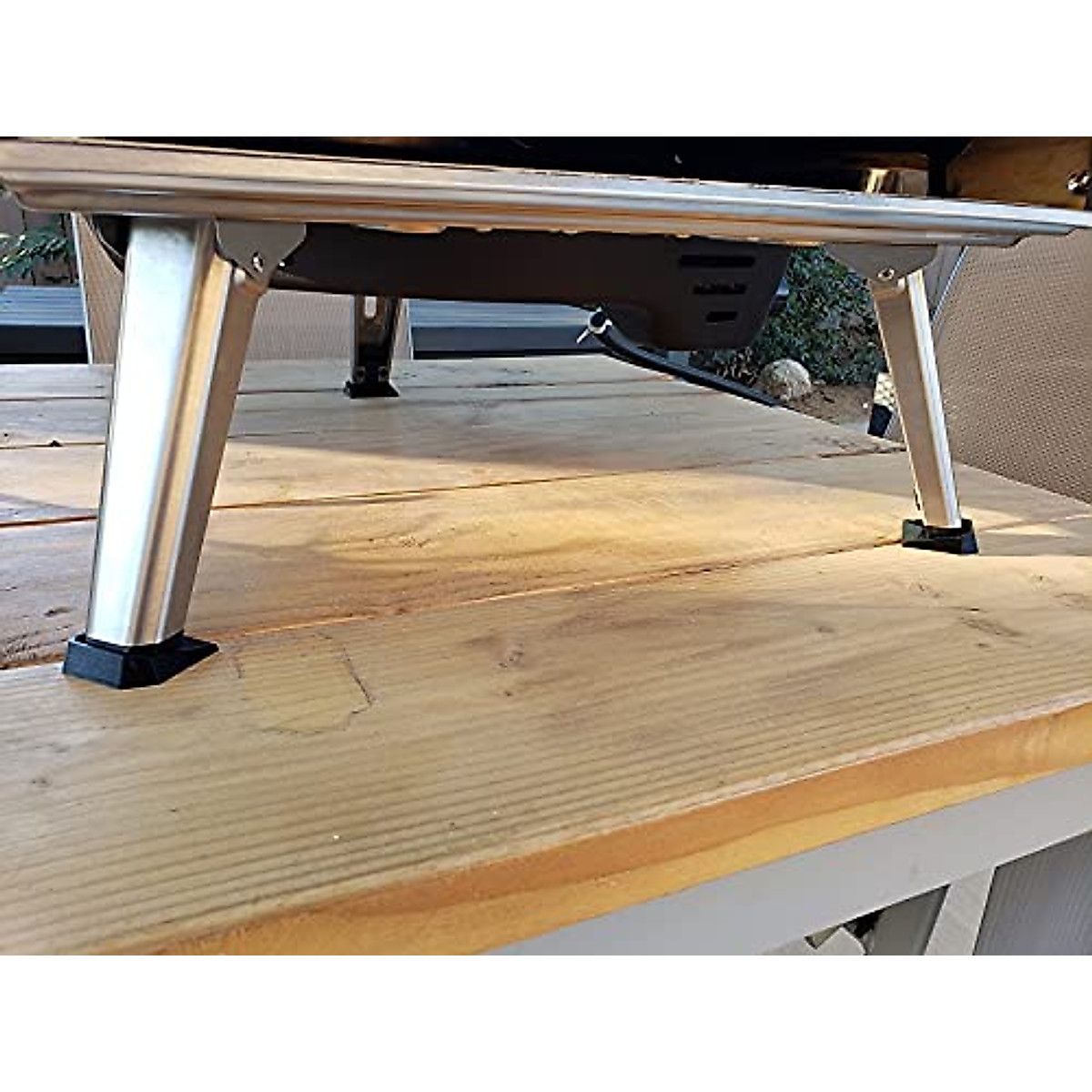 Ooni Uuni Pizza Oven Table Mounts 3 Pack (3D printed Ooni Shoes) DOES NOT FIT KARU 16 (Black)