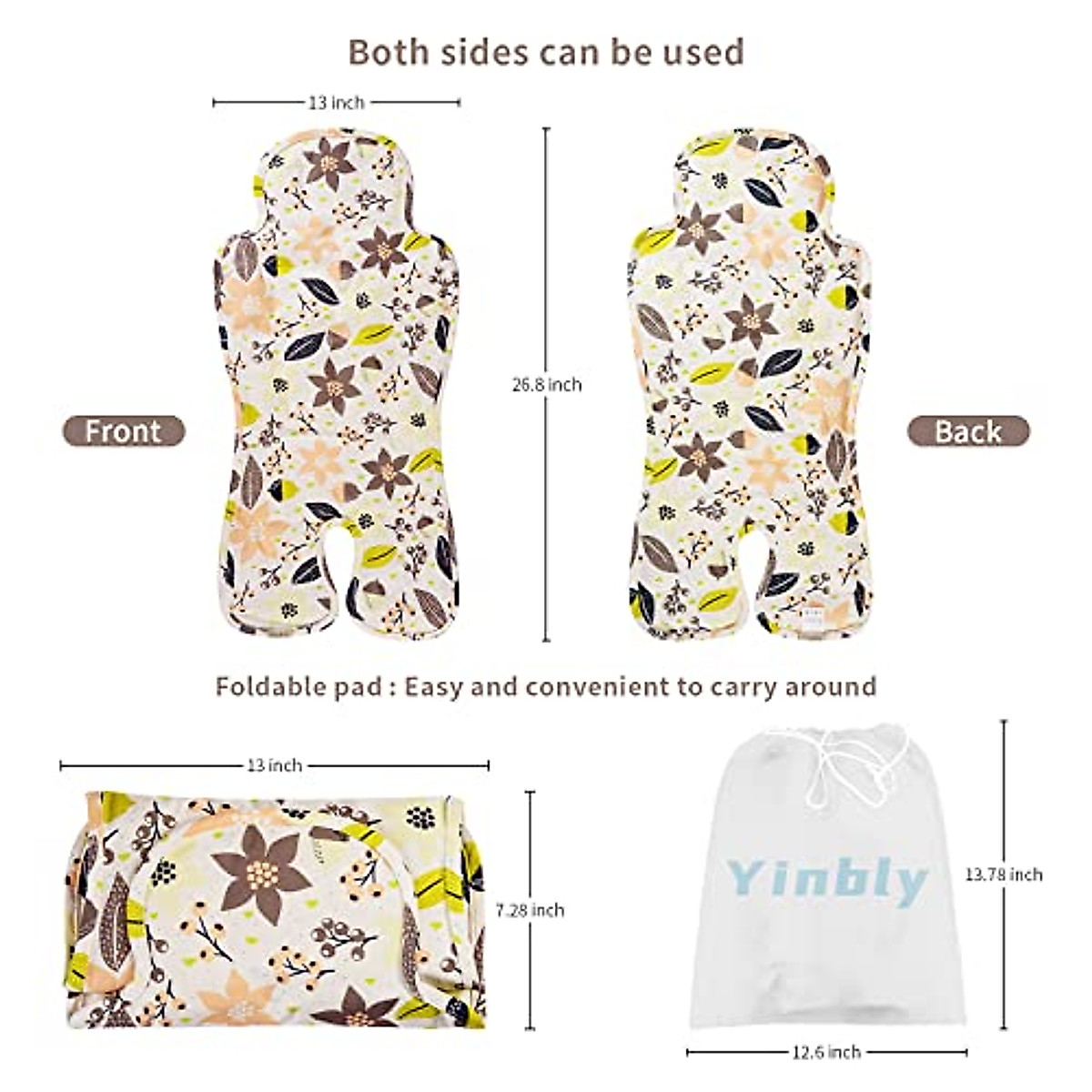 Gel Car Seat Cooler Pad for Children, Breathable Ice Seat Cooler Mat,Multifunctional Baby Cushion Suitable for Stroller, Baby Dining Chair, Child Safety Seat