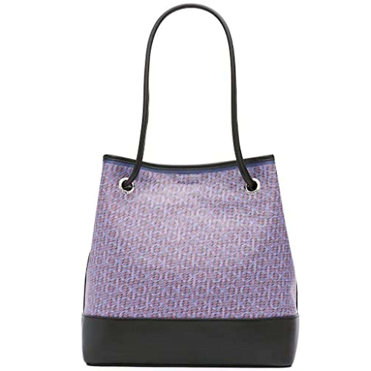Calvin Klein Gabrianna Monogram North/South Key Item Tote, Blue Multi