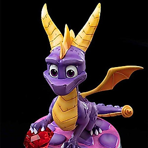 First4Figures Spyro The Dragon Collectible Statue with Detailed Base, 8"