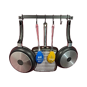 Rogar 18" Black Bar Rack