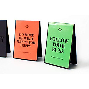 Folio Motivational Affirmation Quote Mantra Magnetic Bookmarks - Set of 12 Inspirational Bookmarks for All Ages, Men, Women, Teens Girls Students for Friends, Coworkers & Student Incentives!