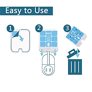 Qremove 15 Pack Replacement Glue Boards for Dynatrap DT3005W Dot,Refills Glue Cards for Safer Home SH502 Plug-in Indoor Insect Trap Mosquito Trap Refills Glue Cards Mosquito Killer Glue Pads