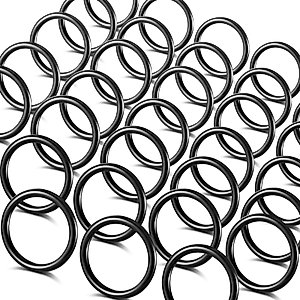 Bumper Fender Fasteners - Black O Rings, Washers & Quick Release Fasteners (30)