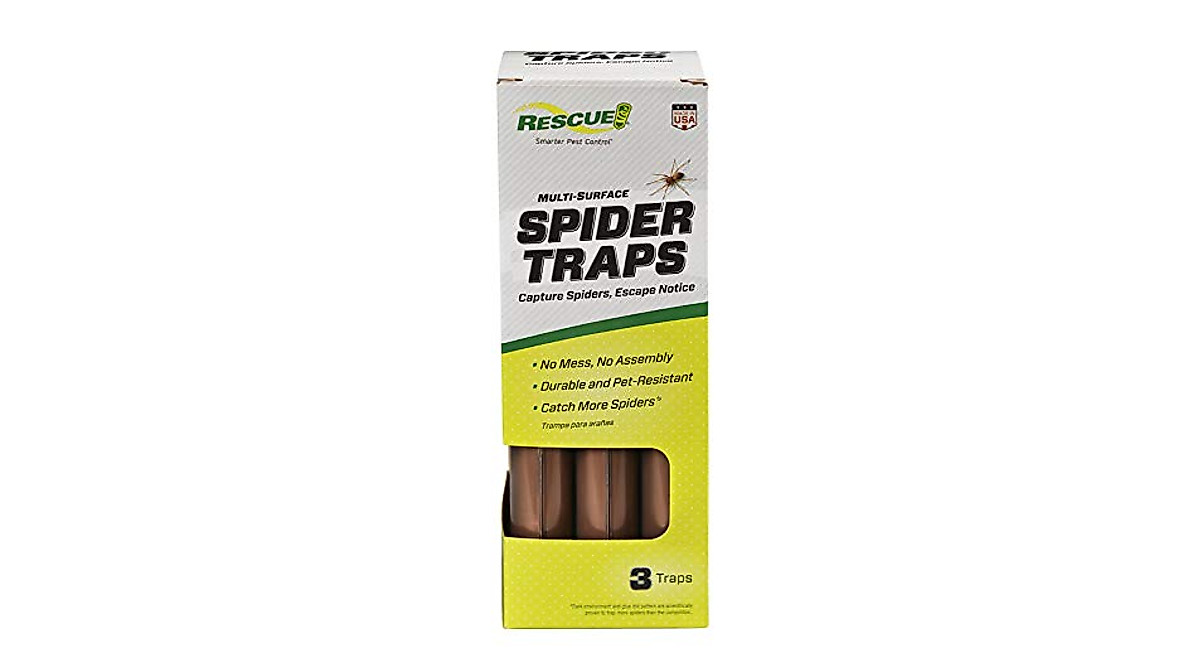 RESCUE! Spider Traps – Catches Brown Recluse, Hobo Spiders, Black ...