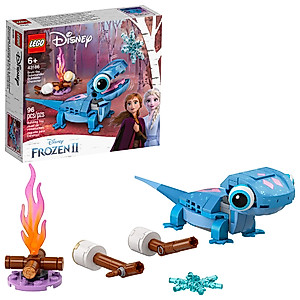 LEGO Disney Bruni The Salamander Buildable Character 43186; A Fun Independent Play Building Kit for Kids, New 2021 (96 Pieces)