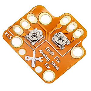 Gamepad Joystick Drift Repair Board, 10Pcs Gold Universal Game Controller Drift Fix Mod Durable for Game Controller