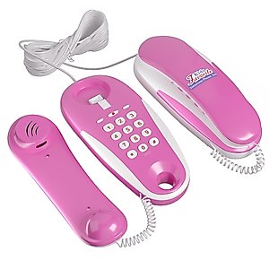 Kids Play Phone, Intercom Toy with Real Ring Sounds, Pretend Play Telephone, 23 ft Ultra-Long Phone Line with Kids to Chatting and Learning, Toddler Develop Communication Skill Toys, Kids Gift