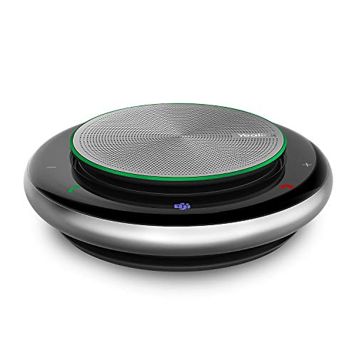 Yealink Bluetooth Speakerphone USB Speakers with Microphone Teams Certified CP900 Wireless Enhanced Noise Reduction Algorithm Home Office 360° Voice Pickup (Teams Optimized, CP900) (CP900-MT)