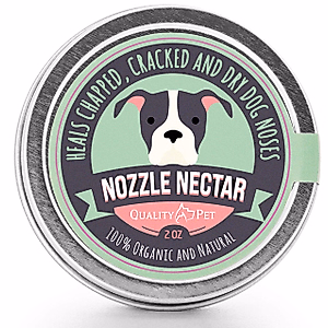 Dog Nose Balm - 100% Organic & Natural Nose Moisturizer and Healing Cream Butter - Dog Dry Nose Treatment and Moisturizer - Heals, Repairs & Protects Chapped, Damaged & Rough Noses