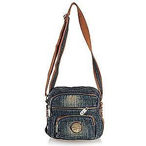 Donalworld Hobo Bags, Blue