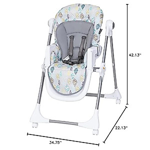 Baby Trend Aspen ELX High Chair, Basil , 22.13 x 34.75 x 42.13 inches (Pack of 1)