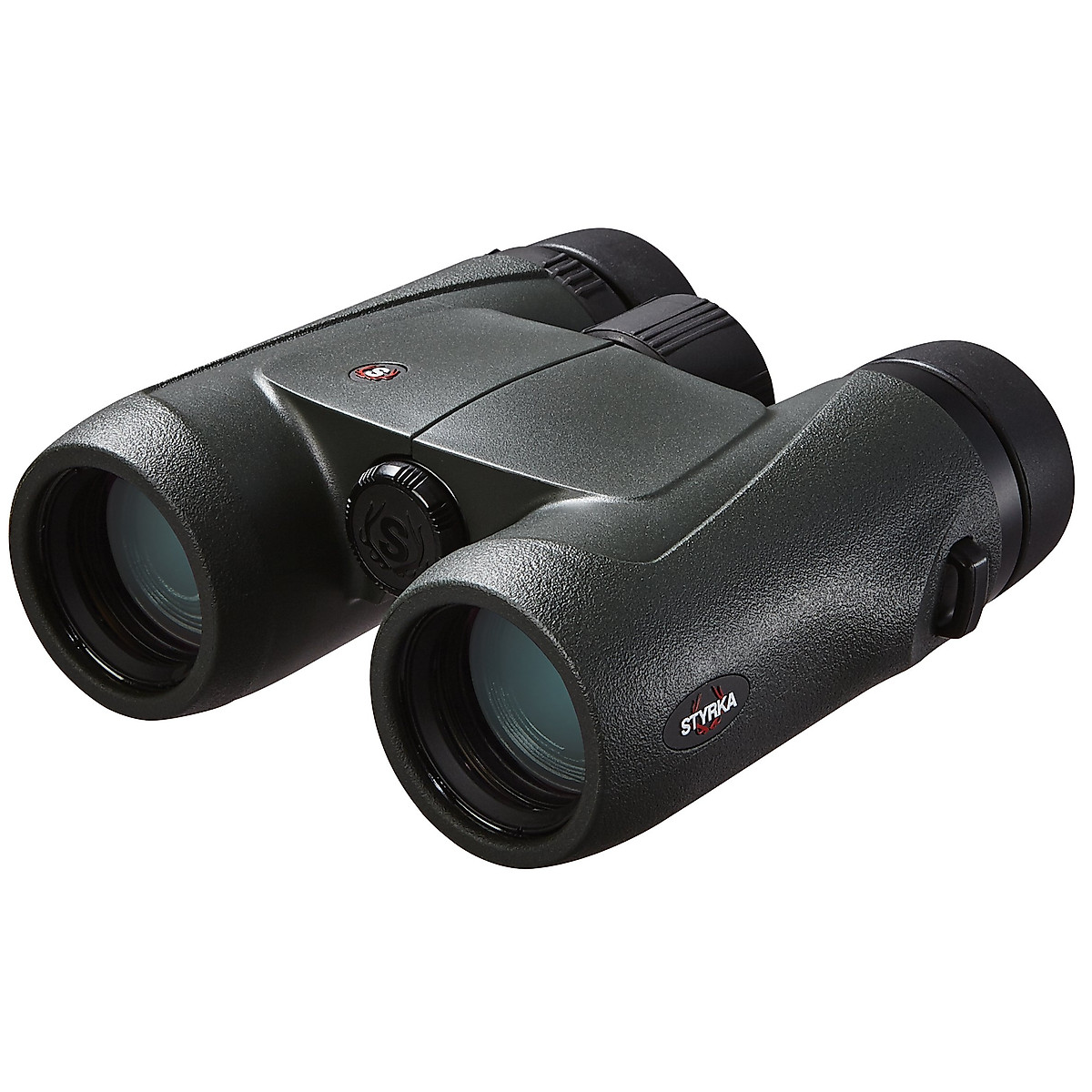 Styrka S5 Series 8x32 Binocular, Dark Green, ST-35500 - Hunting, Wildlife and Bird Watching, Sports, Sightseeing and Travel - Waterproof - Professional Quality - Styrka Strong