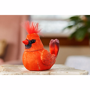 Joy For All Ageless Innovation Companion Pet for Seniors - Walker Squawker - Lifelike Animatronic Bird - Interactive Chirping - Walker Accessories - Therapy Toys for Alzheimers & Dementia - Bluebird