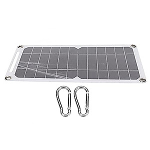 Solar Panel Backpack Flexible Solar Panel 6W Kit Outdoor Usb Charger Charging Board 5V with Mobile Phone Monocrystalline Silicon for Charger Power Battery Charger Camping Backpack Outside Battery