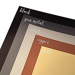 Mirror Gold Metallic Mirricard Cardstock - 8.5 X 11 inch - 100 lb / 12Pt - 10 Sheets from Cardstock Warehouse