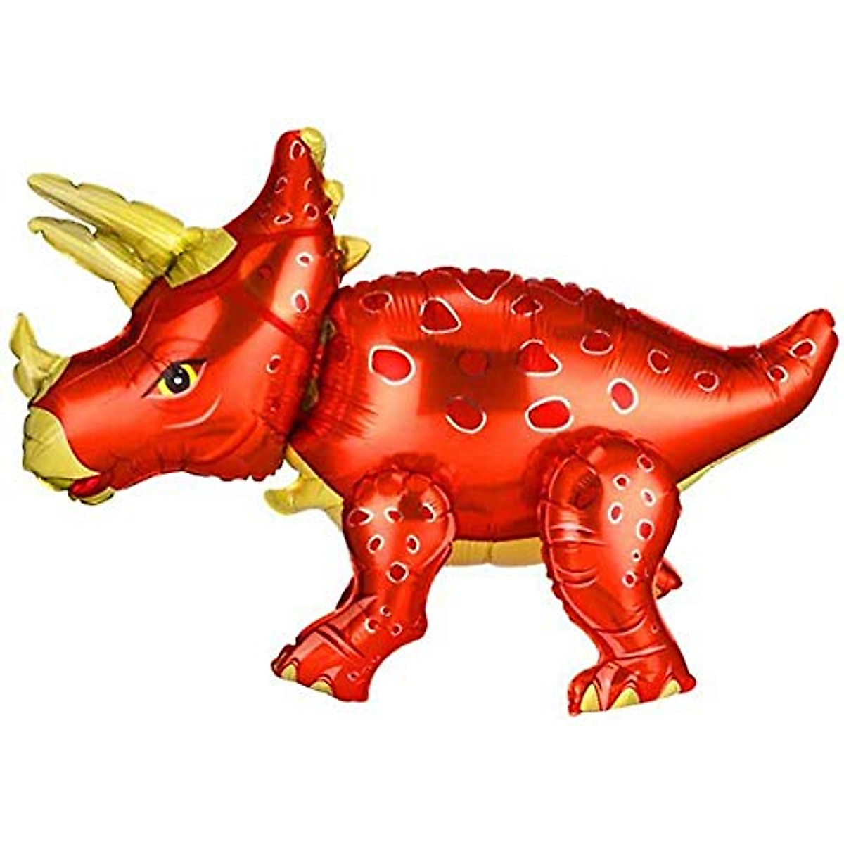 4Pack Giant Self Standing Dinosaur Foil Balloons for Dinosaur Birthday Party Supplies Decorations