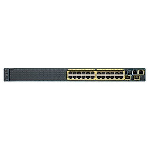 Cisco WS-C2960S-24TS-L 24 Port Gigabit Switch (Certified Refurbished)