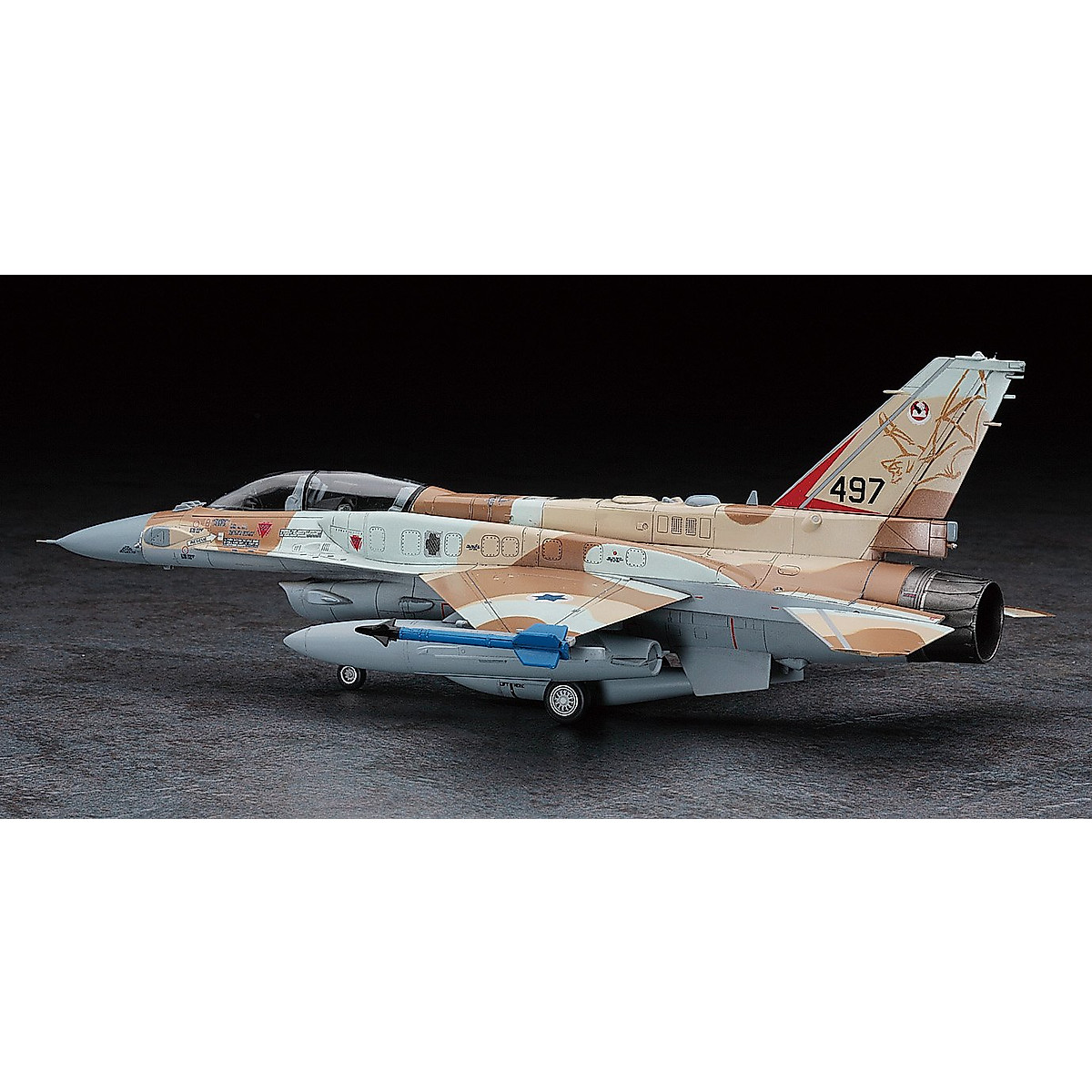 Hasegawa 1:72 Scale F-16I Fighting Falcon Israeli Air Force Model Kit
