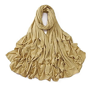 NOOR Elevate Your Elegance Luxe Jersey Hijab Trio - Soft, Breathable & Stylish Wraps in Timeless Shades