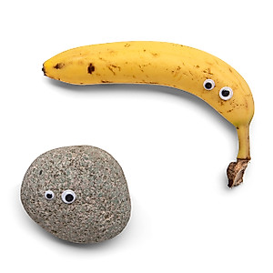 Stellar Factory Googly Eyes: Emergency Use Adhesive Eyeballs in Giftable Steel Tin - 150 pcs, 3 Sizes