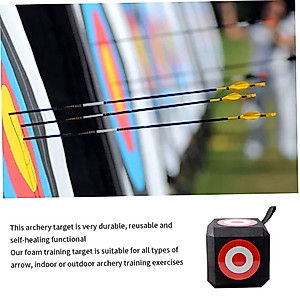 KUYYFDS Archery Target Cube EVA Foam Archery Dice Training Target Square with 6 Sides for Recurve Bow Archery Sports Targets