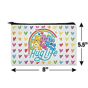 GRAPHICS & MORE Care Bears: Unlock the Magic Hug Life Makeup Cosmetic Bag Organizer Pouch