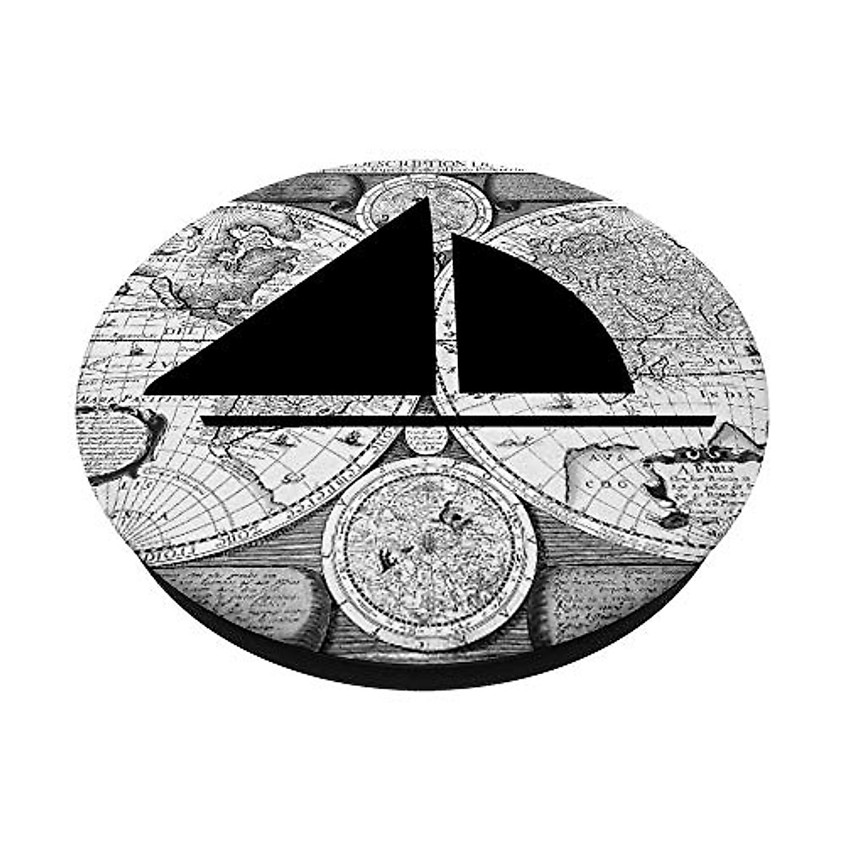 Nautical Pop Socket Sailboat PopSockets PopGrip: Swappable Grip for Phones & Tablets