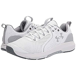 Under Armour Men's Charged Commit Tr 3, White (103)/Mod Gray, 7 M US