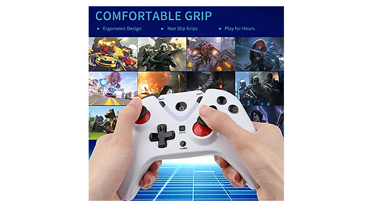 ROTOMOON Wireless Game Controller - Perfect for FPS Gaming