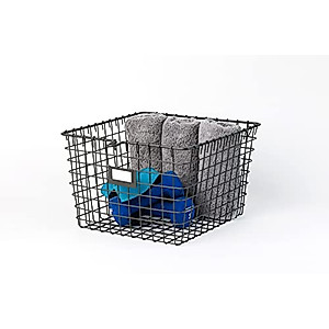 2-pack Wire Baskets (Medium, Gray)