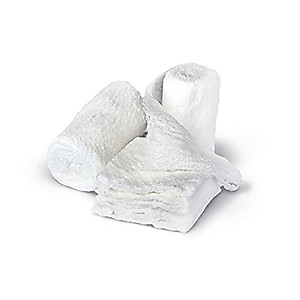 Medline Bulkee II Gauze Bandages, Non-Sterile, 4.5" x 4.1 yd, 5 Count