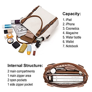 CLUCI Hobo Bags for Women Vegan Leather Handbags Large Ladies Purse Shoulder Bag