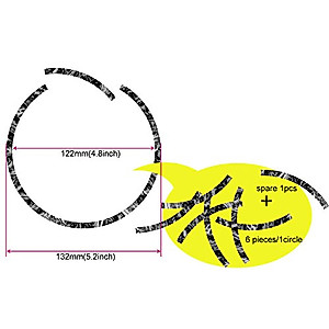 Inlaystickers Sticker/Decal (FBA_RS-244ST-MX)