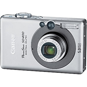 Canon Powershot SD400 5MP Digital Elph Camera with 3x Optical Zoom