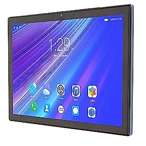HEEPDD Tablet PC, 10 Inch Tablet Dual Cameras 2.4G 5G Octa Core Processor Dual Band 6GB 128GB for Office (US Plug)
