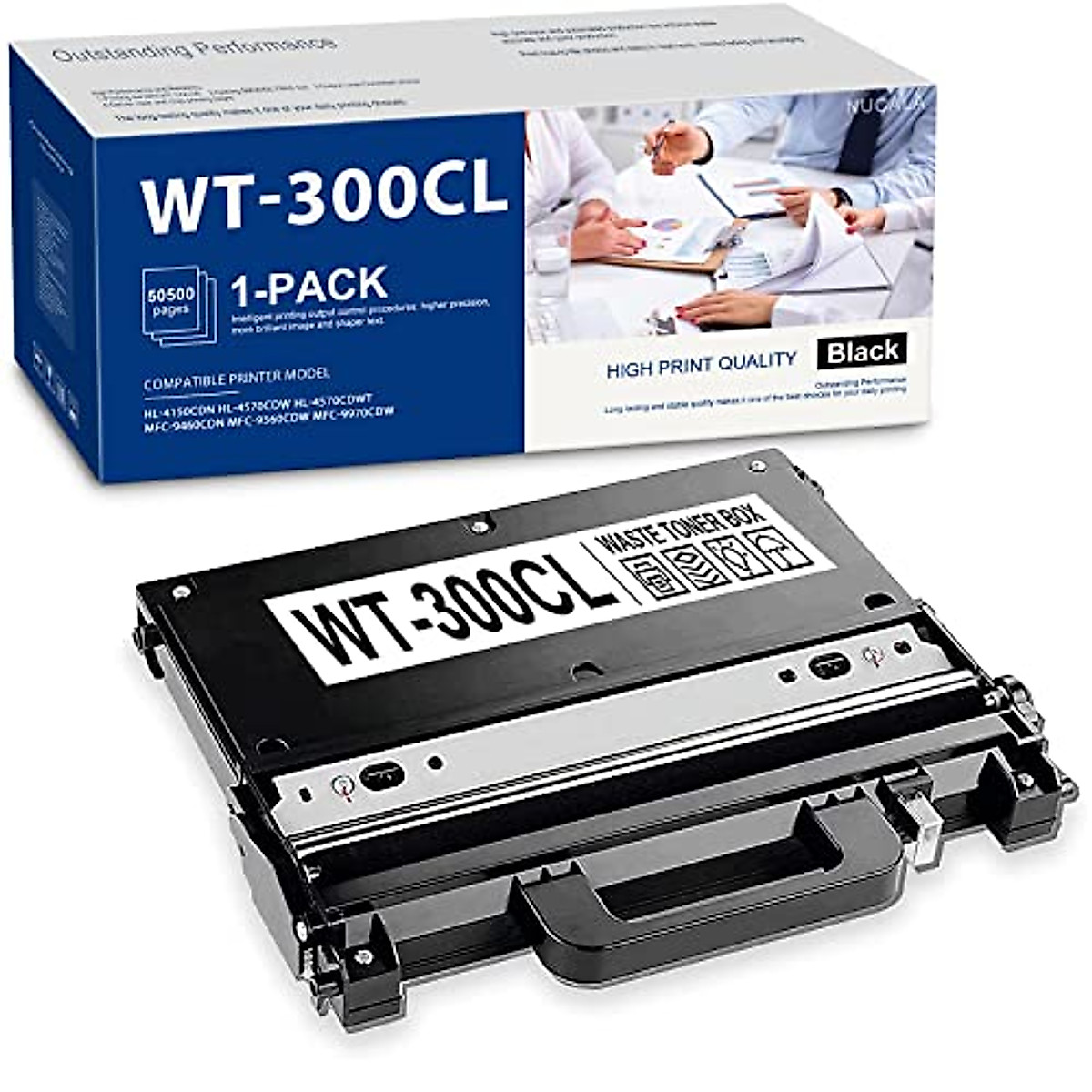 NUCALA WT-300CL Compatible WT300CL Waste Toner Box Replacement for Brother MFC-9460CDN MFC-9560CDW MFC-9970CDW HL-4150CDN HL-4570CDW HL-4570CDWT Printer Toner (1-Pack)