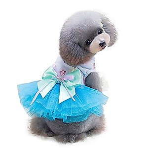 Dogs Back Legs Dress Apparel Medium Clothes Small Dog Puppy Skirt for Pet Clothes