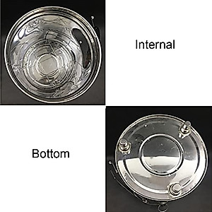 WXJ Stainless Steel Incinerator with Chimney, Portable Garden Incinerator Burning Barrel with Fire Hook, Cleaning The Backyard, Paper and Leaves, 31x31x57cm(12.2x12.2x22.4inch)