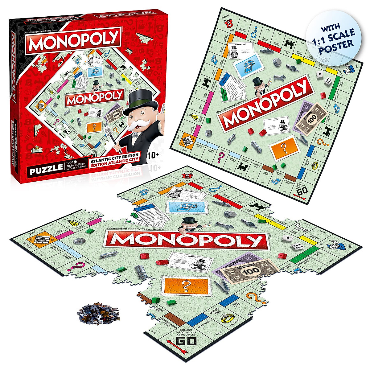 Top Trumps Monopoly Classic 1000pc